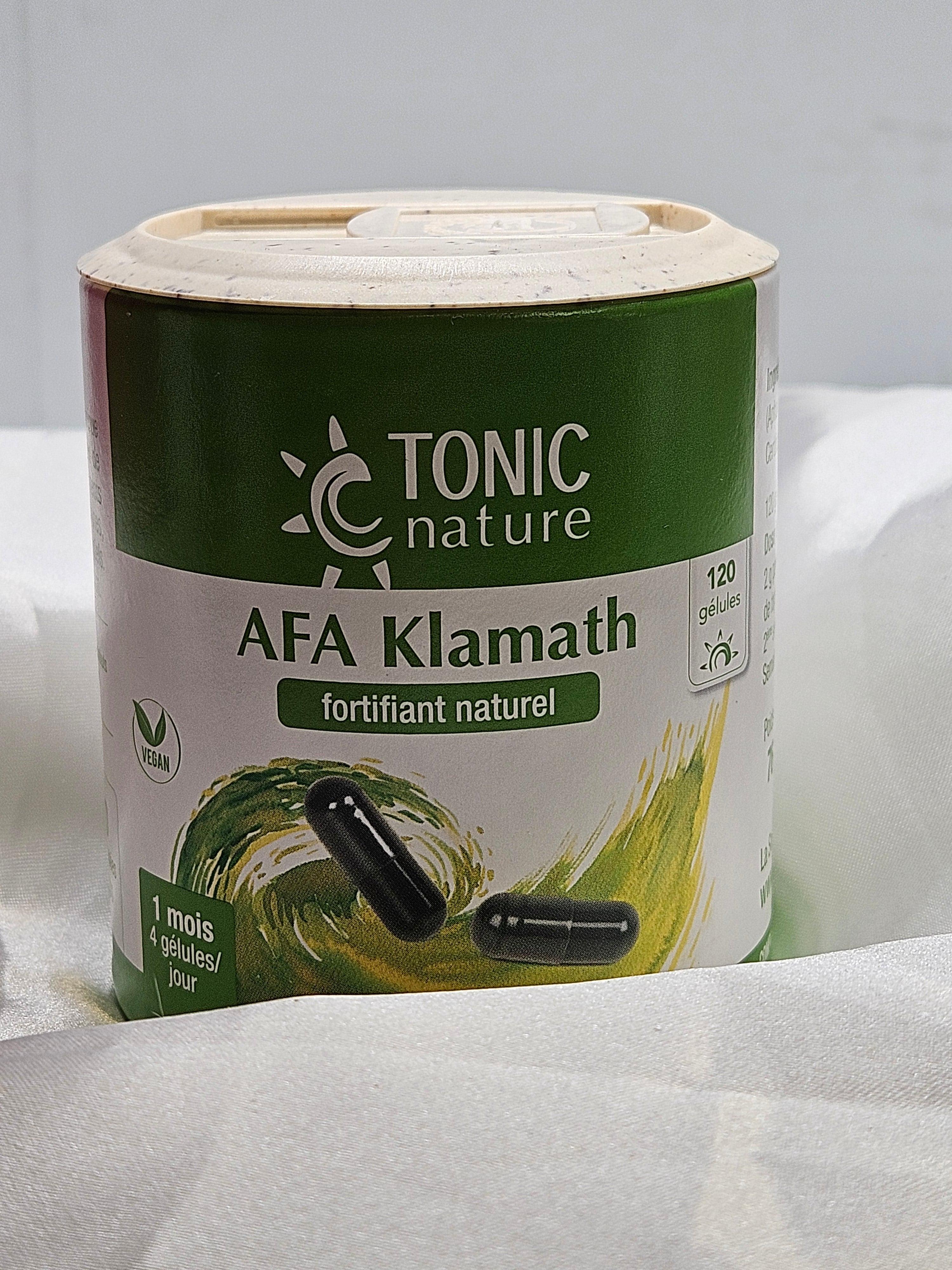 Klamath 120 gélules tonic nature – La farigoule mille et une plante